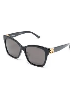 Balenciaga Dynasty Square-frame Sunglasses - Black