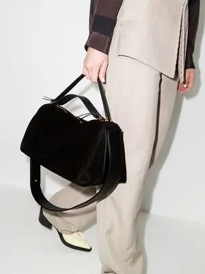 NEOUS Scorpius Leather Shoulder Bag - Black