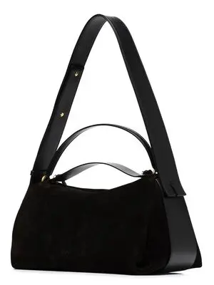 NEOUS Scorpius Leather Shoulder Bag - Black