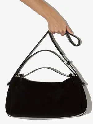 NEOUS Scorpius Leather Shoulder Bag - Black