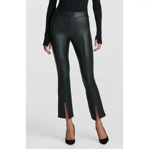 Commando Split Hem Faux Leather Pull-on Pants