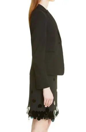 Akris Fitted Jersey Blazer