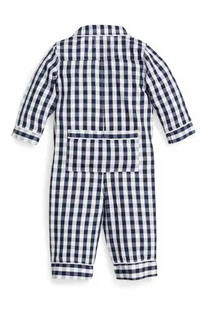 PETITE PLUME Gingham Romper