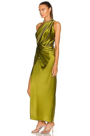 THE SEI Asymmetric Draped Dress