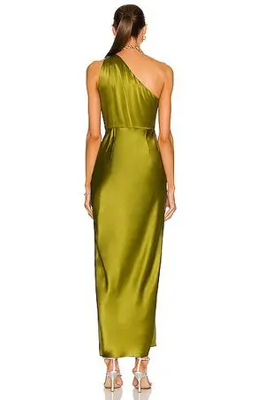 THE SEI Asymmetric Draped Dress