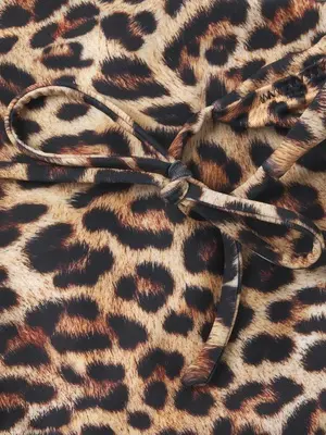 Peixoto Tonie Leopard Print Bikini Bottom