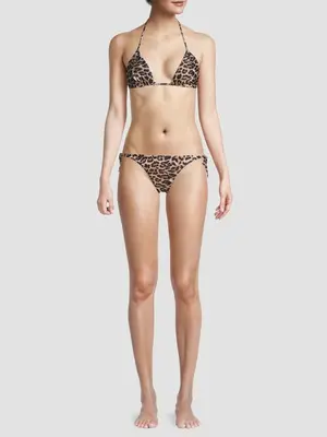 Peixoto Tonie Leopard Print Bikini Bottom