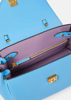 Versace La Medusa Top-handle Bag - Dv Blue