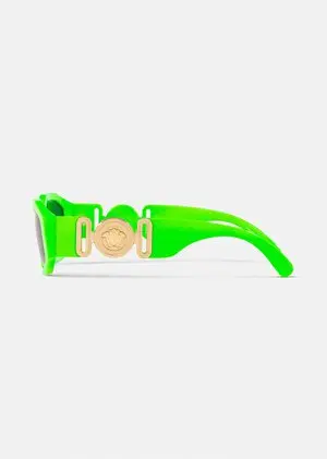 Versace Versace Medusa Biggie Sunglasses Neon Green