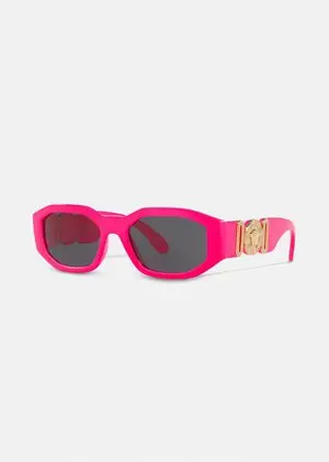 Versace Versace Medusa Biggie Sunglasses Neon Pink