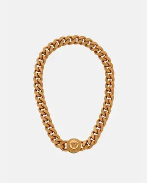 Versace Medusa Icon Statement Necklace