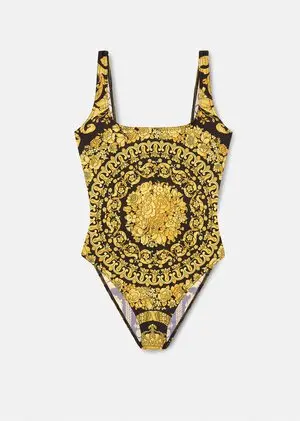 Versace Barocco One-piece Swimsuit - Print