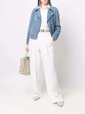 Brunello Cucinelli Zip-fastening Biker Jacket
