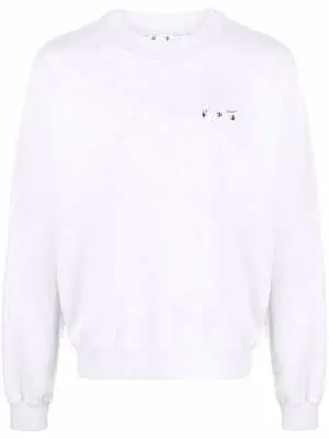 Off-White Logo-print Sweatshirt - Grey