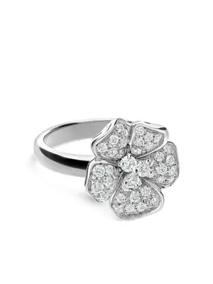 LEO PIZZO LEO PIZZO 18kt White Gold Diamond Flora Ring