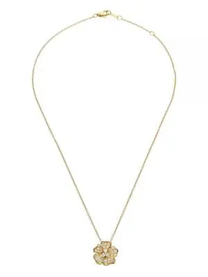 LEO PIZZO 18k Yellow Flora Diamond Necklace - Gold