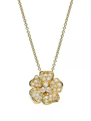 LEO PIZZO 18k Yellow Flora Diamond Necklace