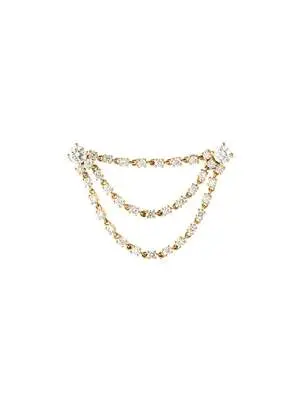 ANITA KO 18kt Yellow Diamond Loop Earrings