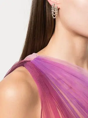 ANITA KO 18kt Yellow Diamond Loop Earrings