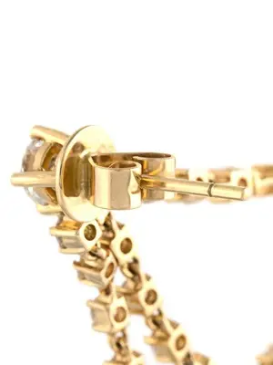 ANITA KO 18kt Yellow Diamond Loop Earrings