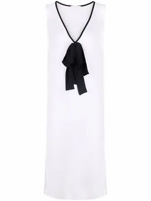 Fabiana Filippi Bow-detail Top - White
