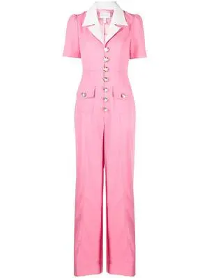 ALICE MCCALL Romantica Heart-button Jumpsuit