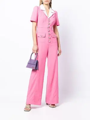 ALICE MCCALL Romantica Heart-button Jumpsuit
