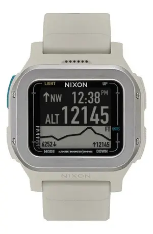Nixon Regulus Expedition Digital Chronograph Watch Gray