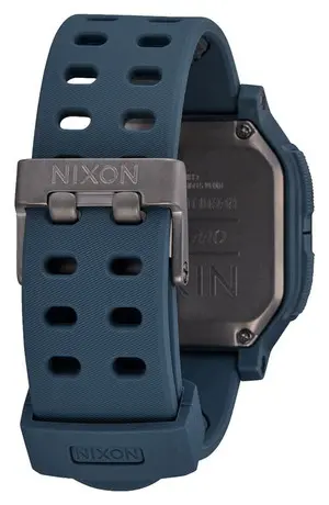 Nixon Regulus Expedition Digital Chronograph Watch - Navy