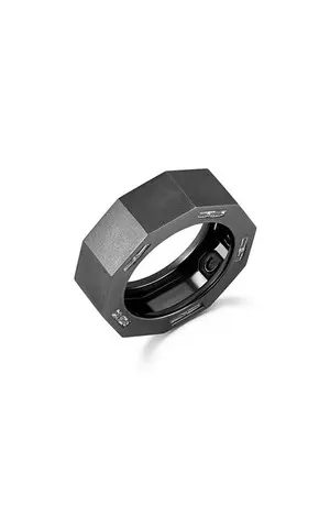CRISLU Bolt Ring - Black Rhodium