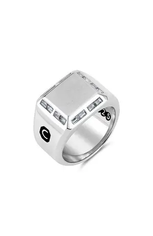 CRISLU Crislu Signet Ring Silver