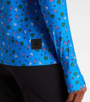 Moncler X Naj-oleari Printed Ski Top