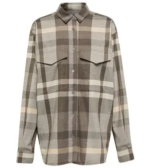 TOTEME Checked Flannel Shirt