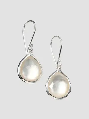 Ippolita Mother-of-pearl, Clear Quartz & Sterling Earrings - Silver