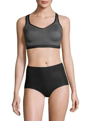 Wacoal Underwire Sports Bra Grey Heather