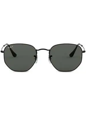 Ray-ban Hexagonal Sunglasses - Black