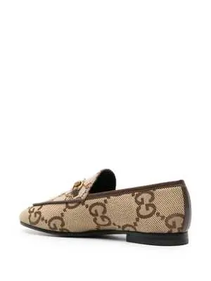 Gucci Jordaan Panelled Loafers - Neutrals