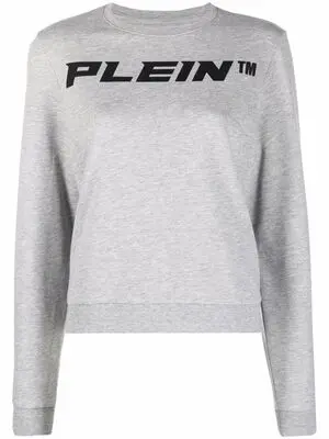 Philipp Plein Logo-print Sweatshirt - Grey