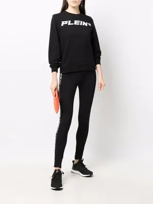 Philipp Plein Logo-print Sweatshirt - Black