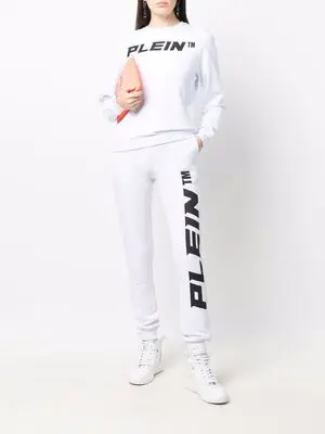 Philipp Plein Logo-print Sweatshirt - White
