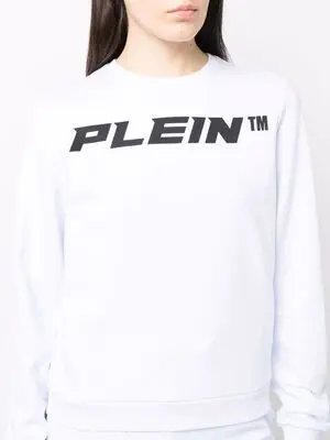 Philipp Plein Logo-print Sweatshirt - White