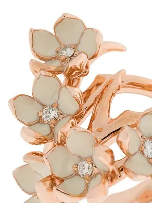 SHAUN LEANE Cherry Blossom Diamond Ring - Gold