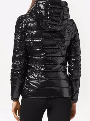 Philipp Plein High-shine Hooded Down Jacket