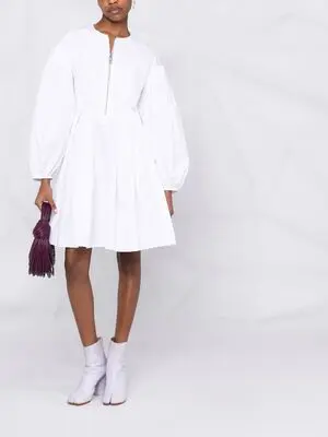 Alexander McQueen Cocoon-sleeve Mini Dress