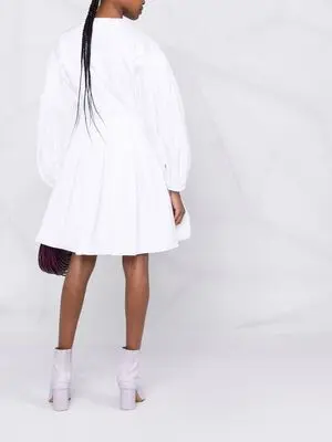 Alexander McQueen Cocoon-sleeve Mini Dress