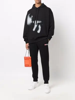 DIESEL® P-tary-div Logo-embroidered Track Pants