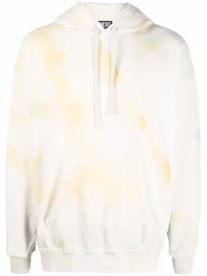 DIESEL Tie-dye Pullover Hoodie - Neutrals