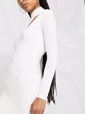 MANURI Bambina Cut-out Dress - White