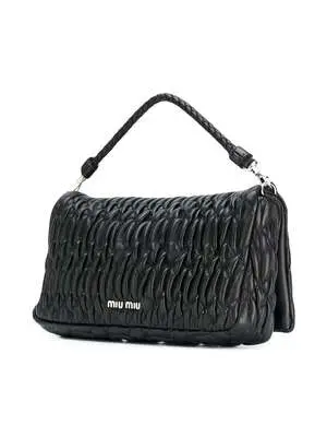 Miu Miu Quilted Leather Clutch