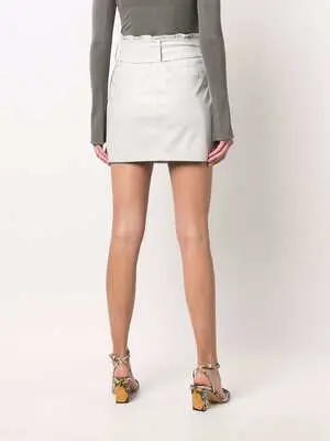 Patrizia Pepe Essential Belted Mini Skirt